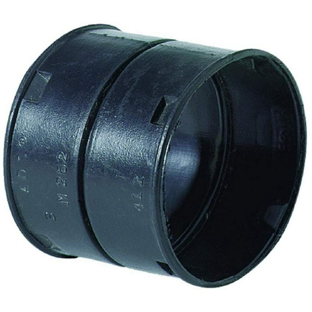 Ads Snap Coupling Corrugated 4 " Polyethylene - Walmart.com - Walmart.com