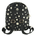 Jessica Simpson Mini Waterproof Vegan Leather Backpack, Black Flowers ...