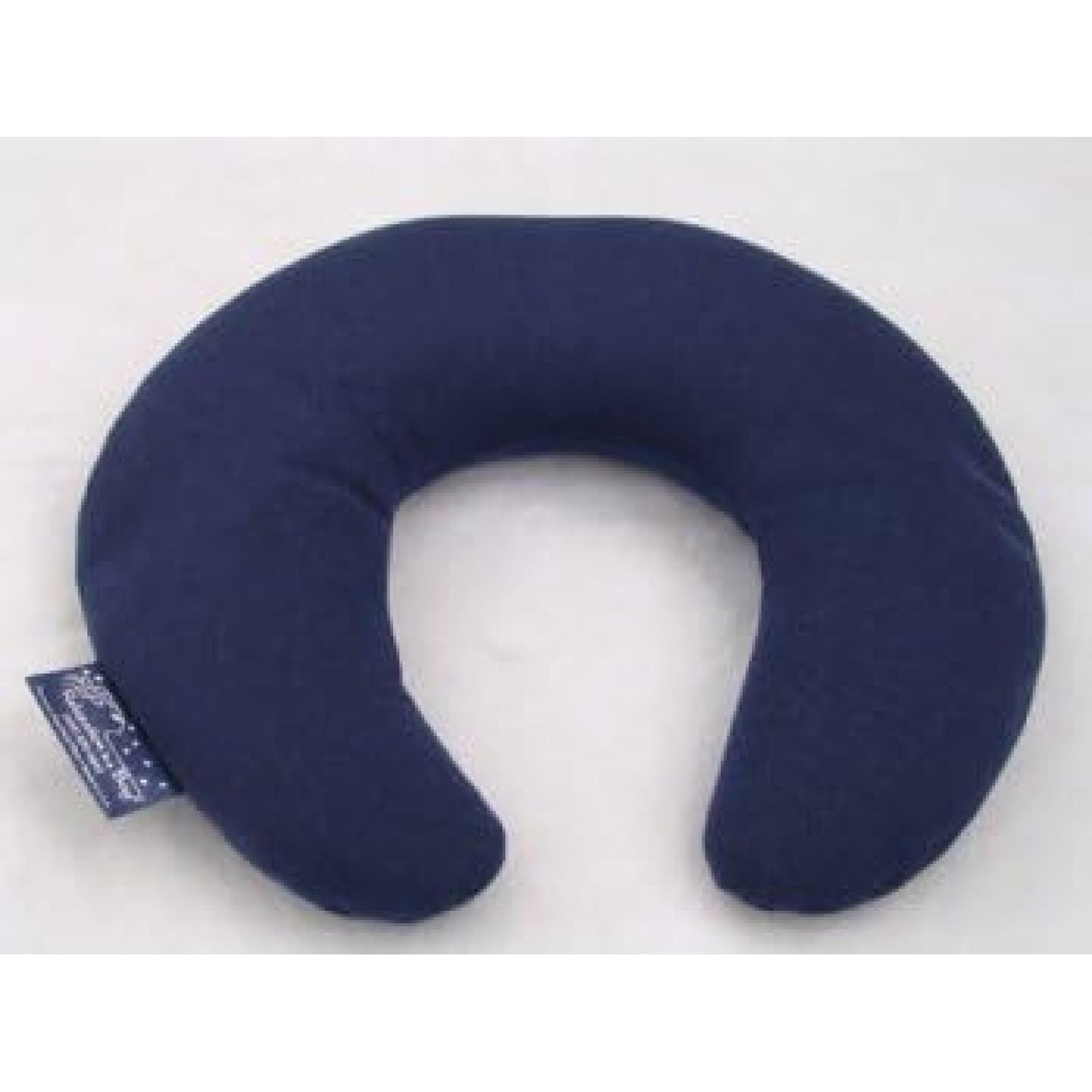 Microwaveable Flax Seed Filled Neck Pillow in Marine Blue from Bilot ...