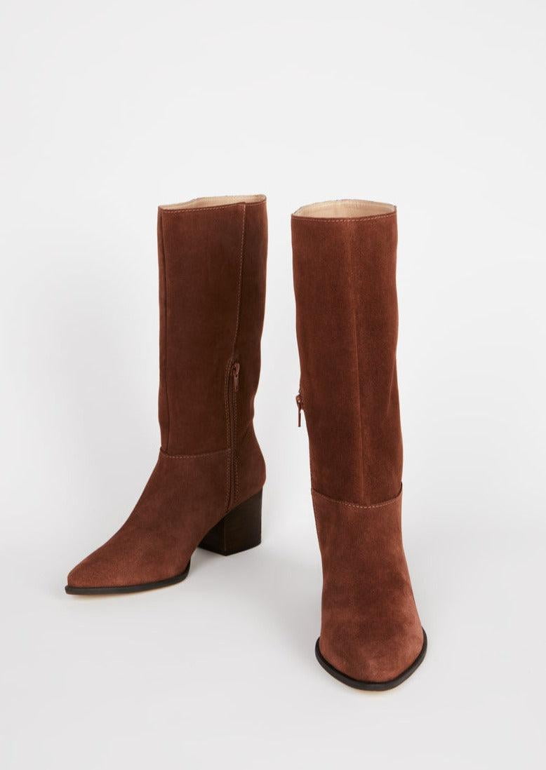Intentionally Blank Women's Carlos Tall Boot Brown Size 8 - Walmart.com
