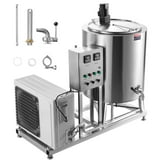 KFFKFF 150L Commercial Milk Pasteurization Machine Automatic Pasteurizer Ice Cream Juice Beer ...