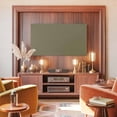 Abstract Solid Color TV Dust Cover 65 Inch, Simple Avocado Dark Low ...