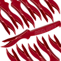 Avant Grub Ultra Durable, 7.5 inch Super Easy Red Plastic Seafood ...