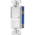 Cooper Wiring 7738W-K-L Box Led Nitelight & Switch- White - Walmart.com