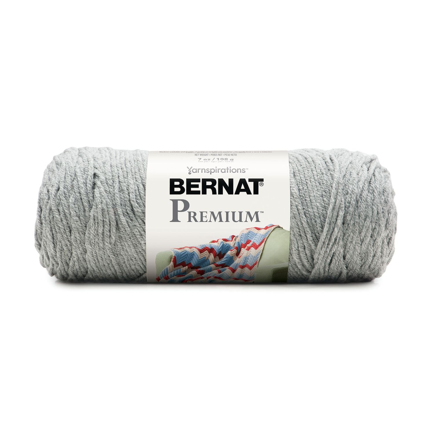 Bernat® Premium™ Yarn, Acrylic #4 Medium, 7oz/198g, 360 Yards, Acrylic ...