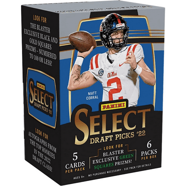 Panini 2022 Chronicles NFL Football Trading Cards Blaster Box - 6 Packs ...