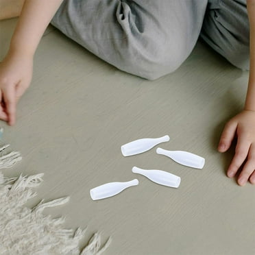 TreasureGurus Wooden 9 Pin Bowling Set Rustic Colonial Era Nine Pins ...