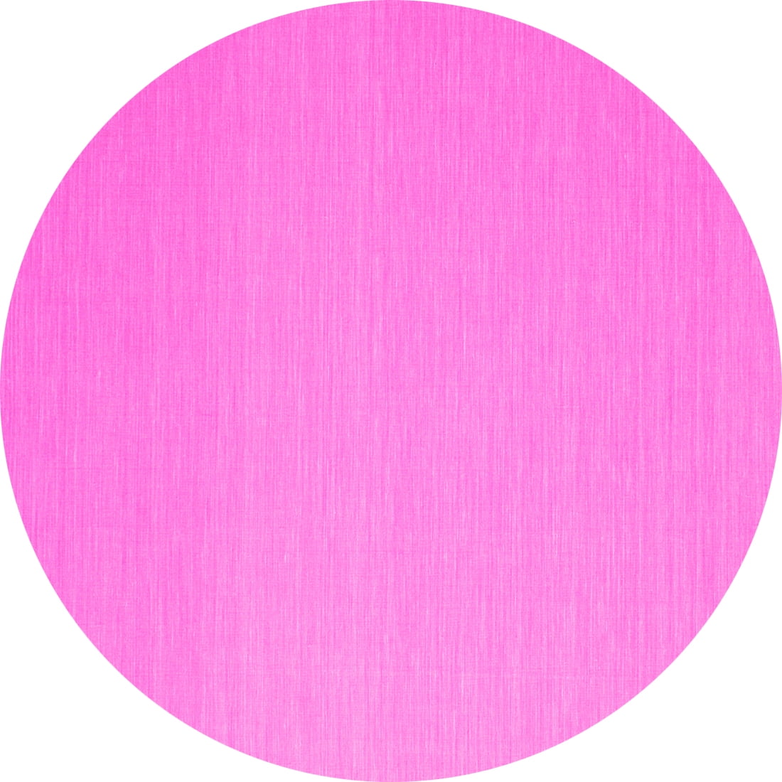 Ahgly Company Indoor Round Solid Pink Modern Area Rugs, 6' Round ...