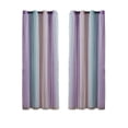 Blackout Curtains & Drapes Rainbow Blackout Curtains For Bedroom Living ...