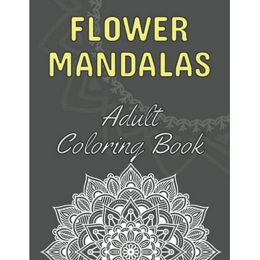 50 Amazing Mandalas Coloring Book For Adults: An Adult Coloring Book ...