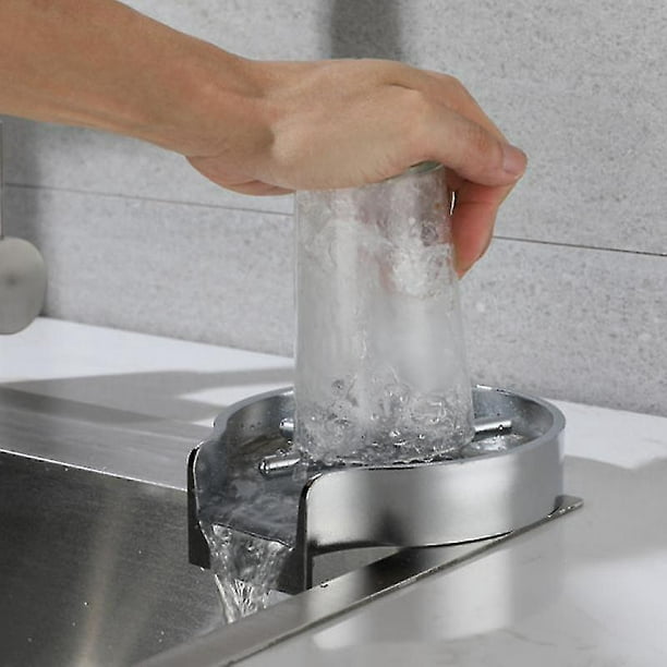 Automatic Glass Bottle Washer Coffee Pitcher Washing Tool Washing Glass ...