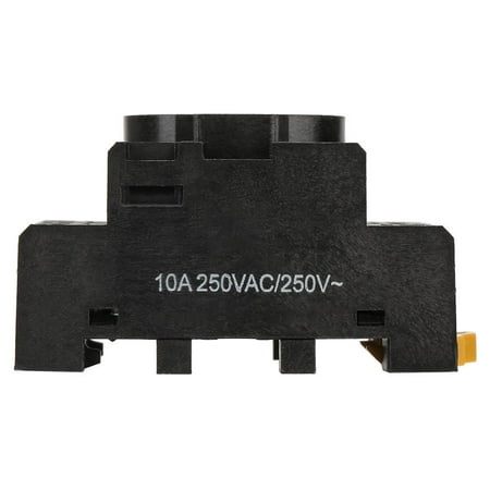 Hilitand Black Power Relay Base, Relay Base, Industry For 11 Round Pin ...