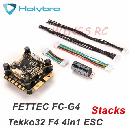 FETtec FC G4 KISS V2 Flight Controller Stacks Built-in Holybro Tekko32 ...