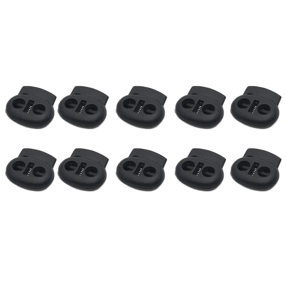 10 PCS Shoe Lace Shoelace Buckle Rope Clamp Cord Lock Stopper Run ...