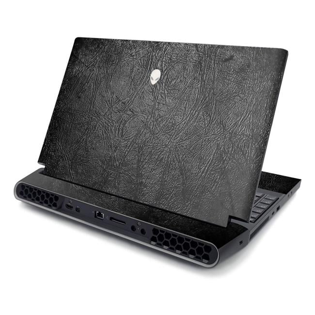 MightySkins ALWAR51R220-Black Leather Skin for Alienware AREA-51M R2 ...