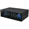Pyle PTA4 Mini 2-Channel Power Amp with Bluetooth, 240 Watt Home ...