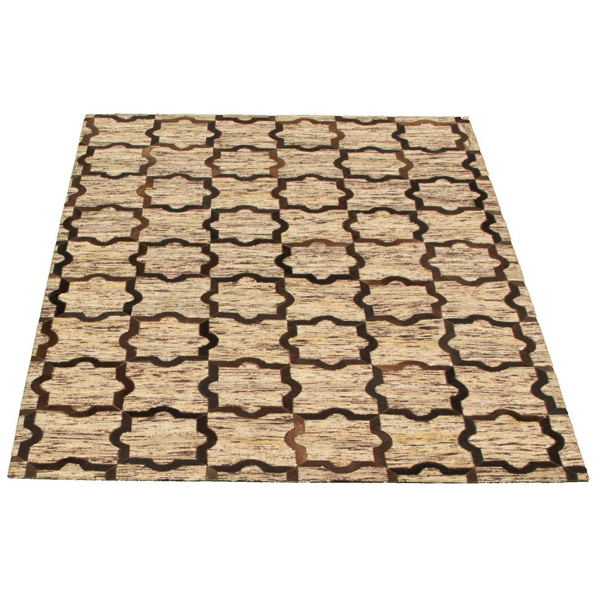 Click here for Ecarpetgallery 46 X 66 Transitional Cowhide Patchw... prices