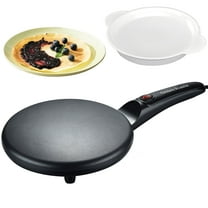 MasterChef Cordless Pancake & Crepe Machine with Non-stick Plate ...