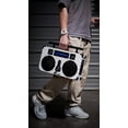 Bumpboxx Ultra Plus Bluetooth Boombox - Ultra+ White w/ Mic - Walmart.com