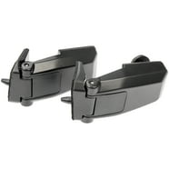 Kentrol 97-06 Jeep Wrangler TJ Windshield Hinge Pair - Polished Silver ...