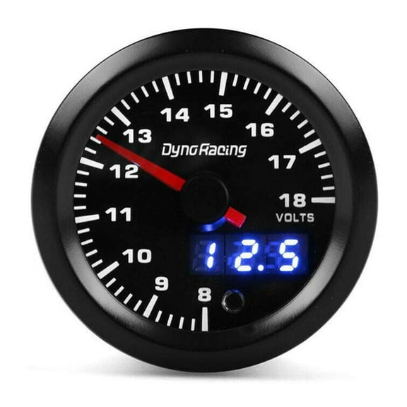 2" 52mm Digital Pointer 7 Color LED Car Turbo Boost Meter PSI Pressure ...