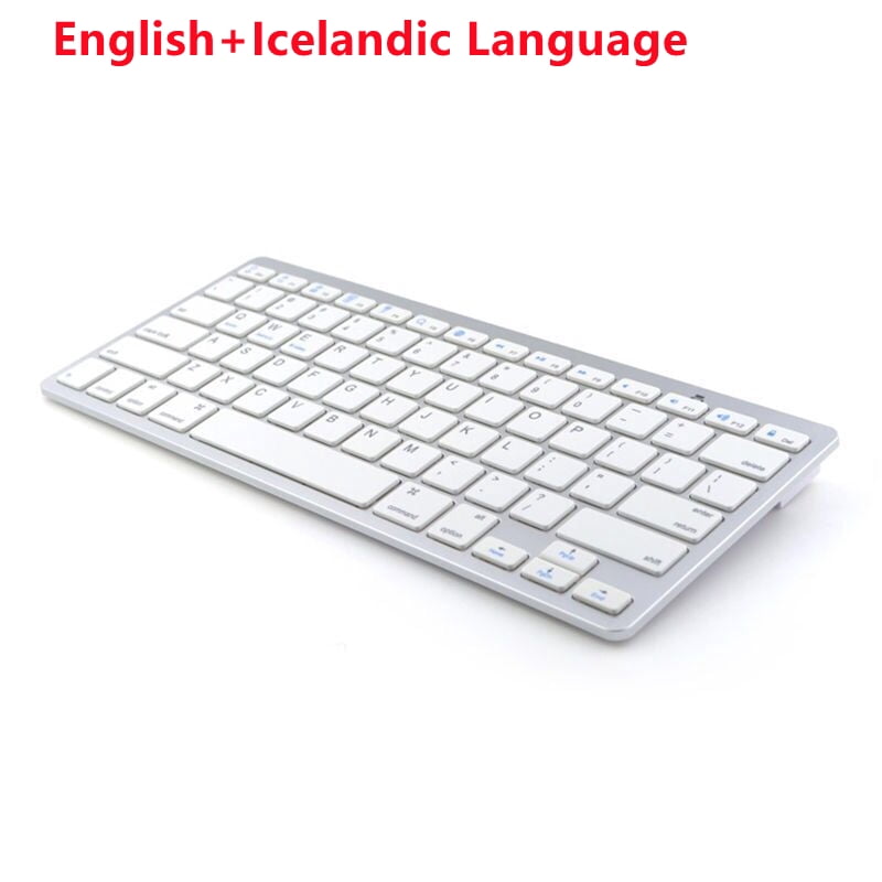 Teclado inalámbrico de 78 teclas compatible con Bluetooth ruso/coreano ...