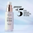 Olay Super Eye Daily Serum, 0.45 fl oz., 5-in-1 Eye Serum with Vitamin ...