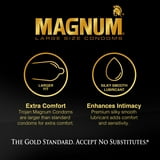 MAGNUM Large Size XL Condoms, 3ct HSA/FSA Eligible - Walmart.com