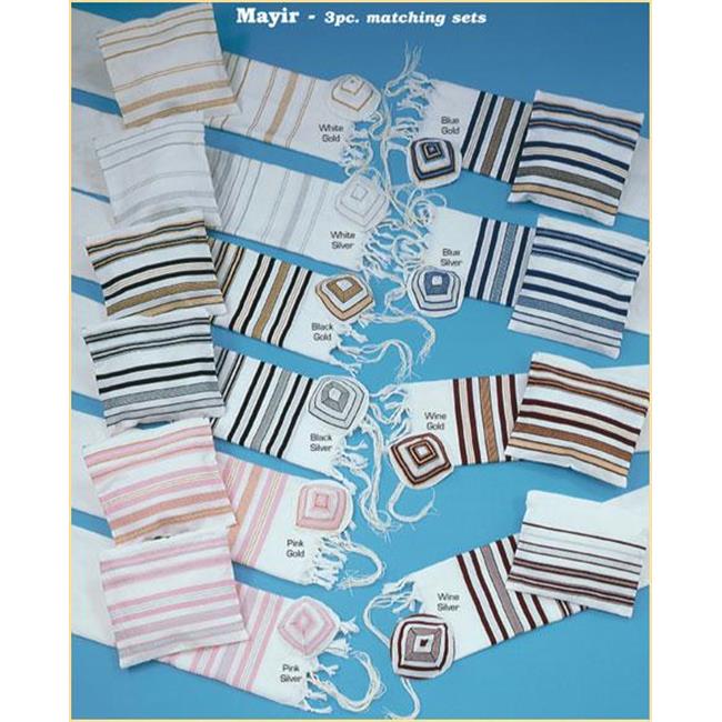 Judaica Kingdom ZT-MT-9 ZionTalis - Mayir Traditional Talis Set 18 x 72 ...