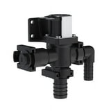 Seaflo 12V Deluxe Flush Fresh Water Electric Marine Toilet Boating Head ...
