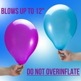 Prextex 300 Strong Latex Balloons 12 Inch - Assorted Colors for Party ...