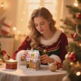 Gingerbread Man Christmas Advent Calendar Box Empty Advent Calendar Box ...