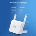 YMTQ Wi-Fi Range Extender Coverage Up to 1500 Sq Ft and 25 Devices with ...