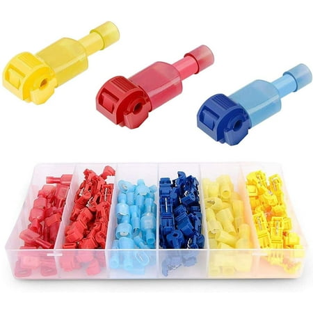 Bail Quick Connector, 120 Pieces Quick Splice Terminals, Electrical Lug ...