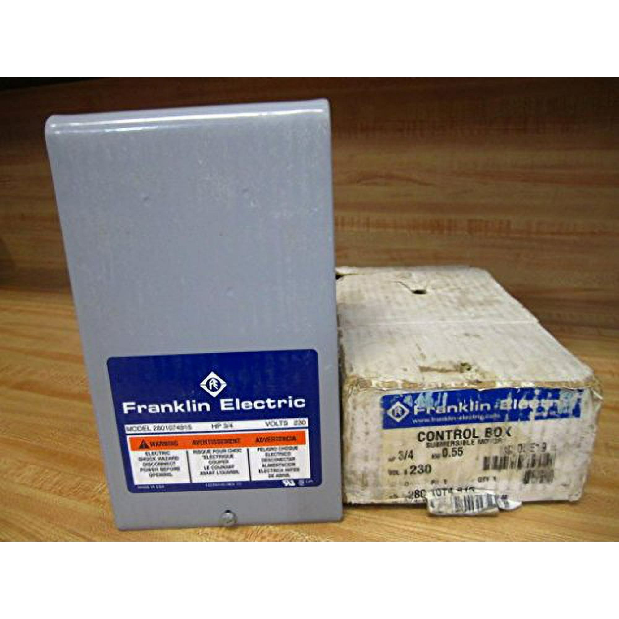 Franklin Electric Control Box NEW FRANKLIN ELECTRIC Control Box