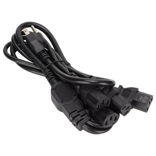 Extension Cord Splitter,1 to 4 Outlet Way Power Splitter Cable Strip ...