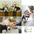 Dog Tuxedo and Bandana Set Dogs Formal Tuxedo PET Wedding Party Suit ...