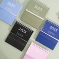 2025 Mini Calendar Creative Desktop Notebook Decoration Cute, Simple ...