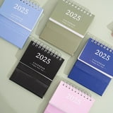 2025 Mini Calendar Creative Desktop Notebook Decoration Cute, Simple ...