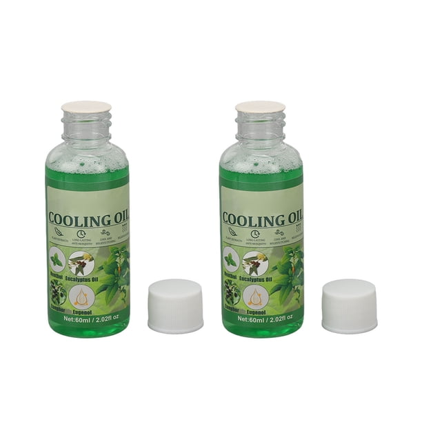 Essential Medicated Oil,2pcs 60ml Medicated Oil Spray Relief Refreshing ...