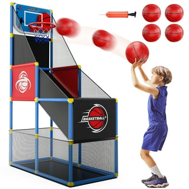 Pop-A-Shot Portable Basketball Arcade Game - Electronic Scoring ...