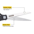 Stanley 8 Inch All-Purpose Scissor, 2 Pack, Black (SCI8ST-2PK ...