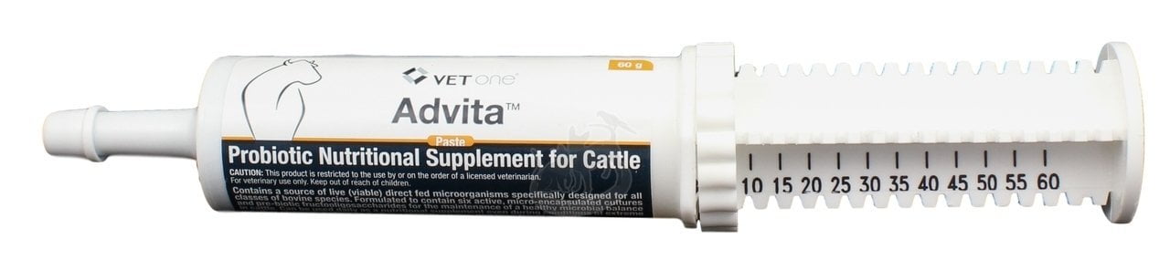 Advita Paste Probiotic Nutritional Supplement for Cattle (60 g ...