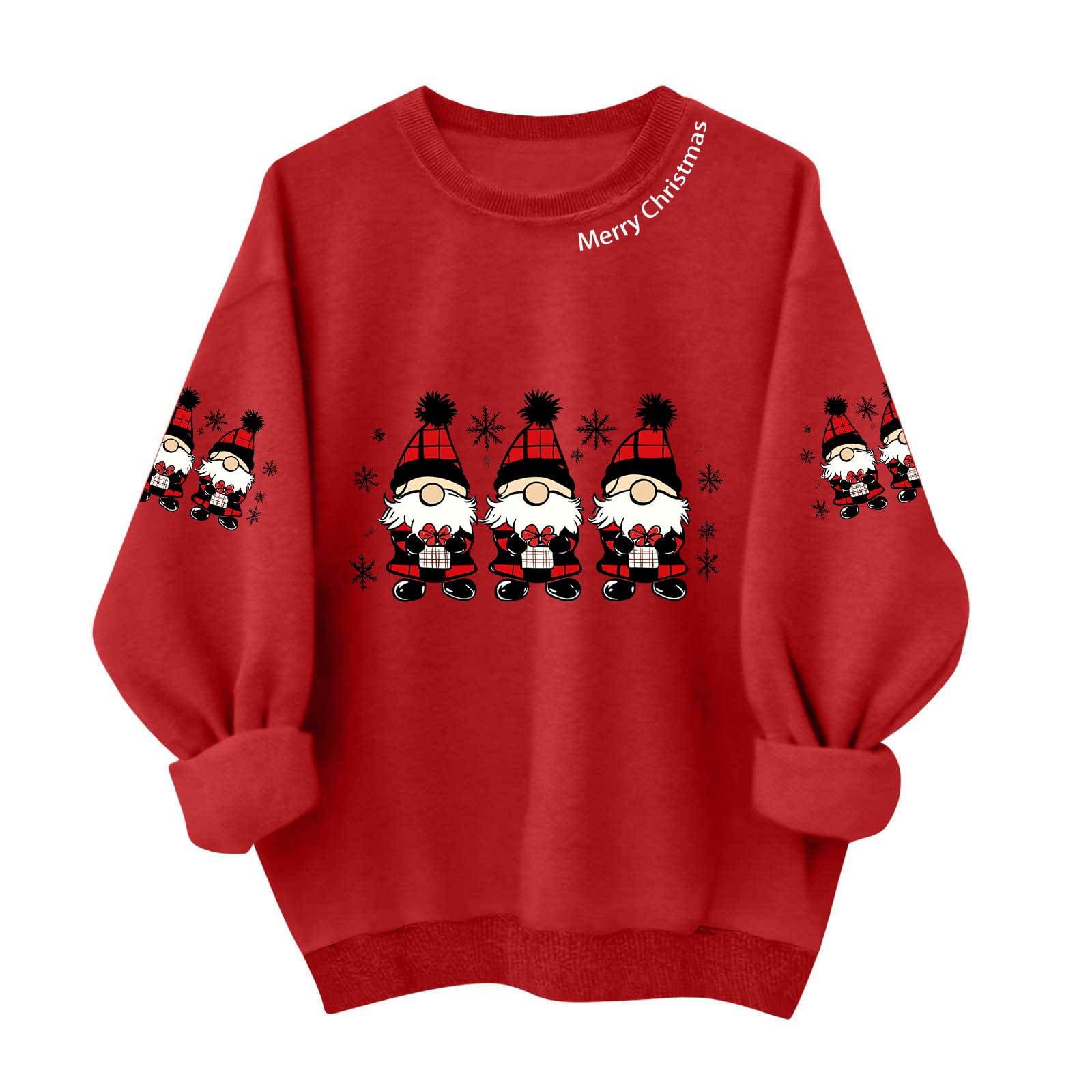 Click here for Lcklvx Christmas Sweatshirts For Women Merry Chris... prices