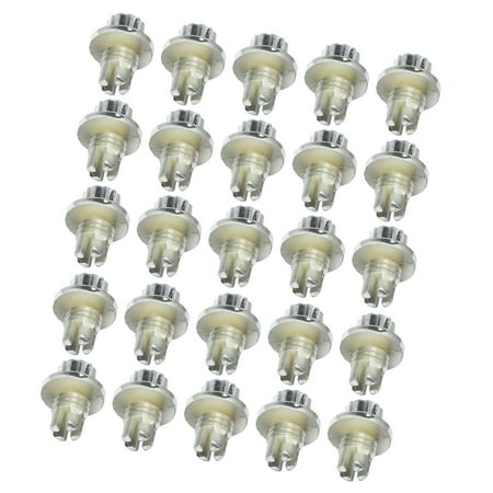 25 Pcs Wheel Rim Rivets Lip Rivets Nuts for AH Ds Series Wheel Rims Cap ...