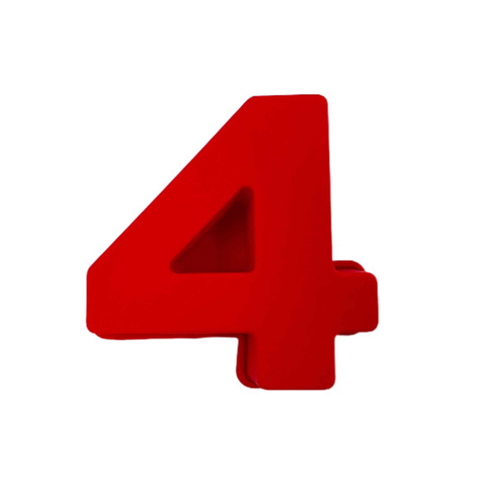 Silicone Numbers Cake Molds,3D Digital Baking Silicone Mould,Large ...