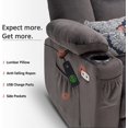 MCombo Electric Power Lift Recliner Chair with Extended Footrest for ...