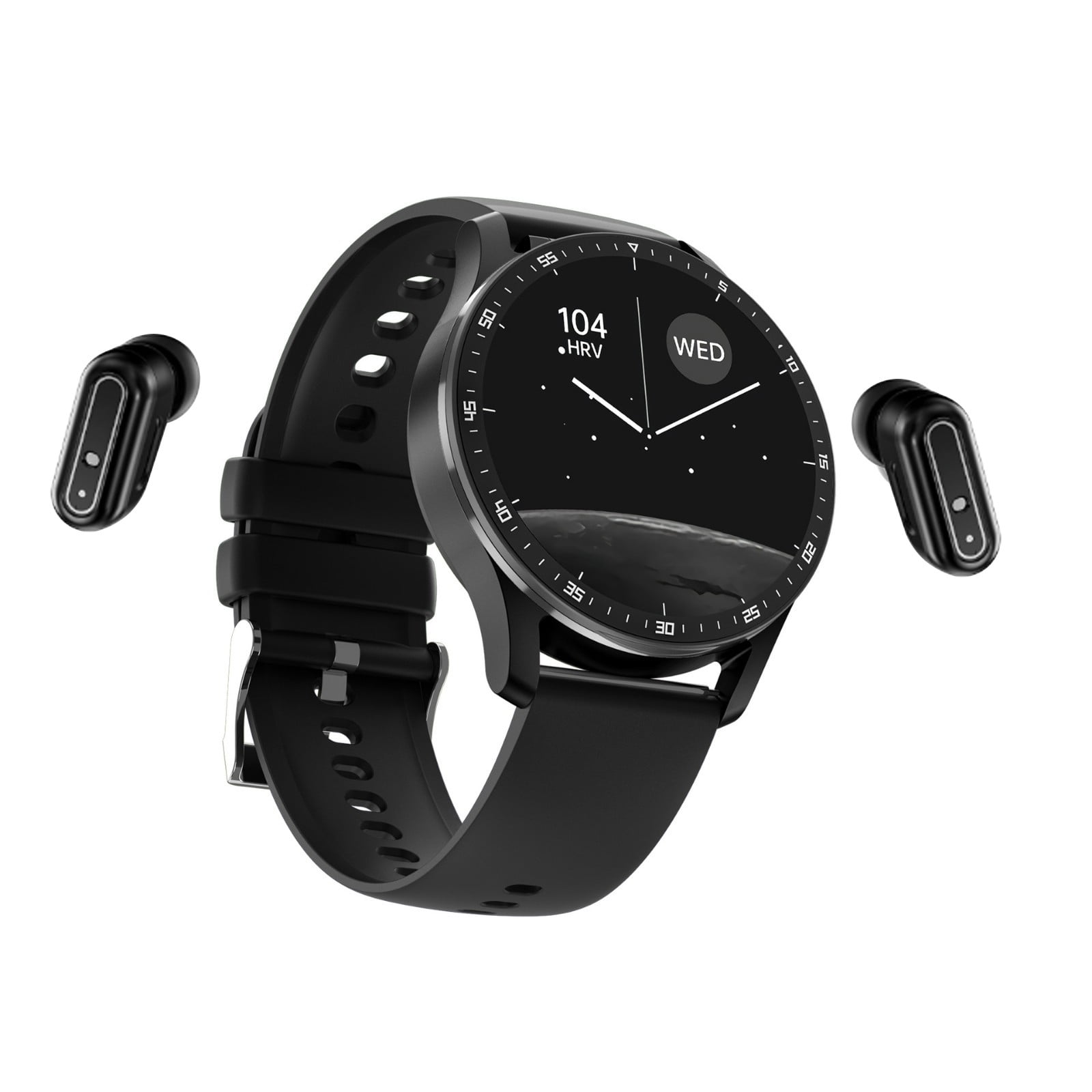 Sports Smartwatch With Wireless Earphones 2 IN 1 Alloy 1.32inch Screen ...
