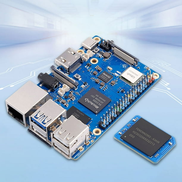 jinnoda For Orange Pi 3B WIFI-BT Development Board(4GB Motherboard And ...