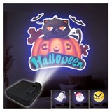 Holiday Projector Light, Halloween Projection Led Light Ghost Skull ...